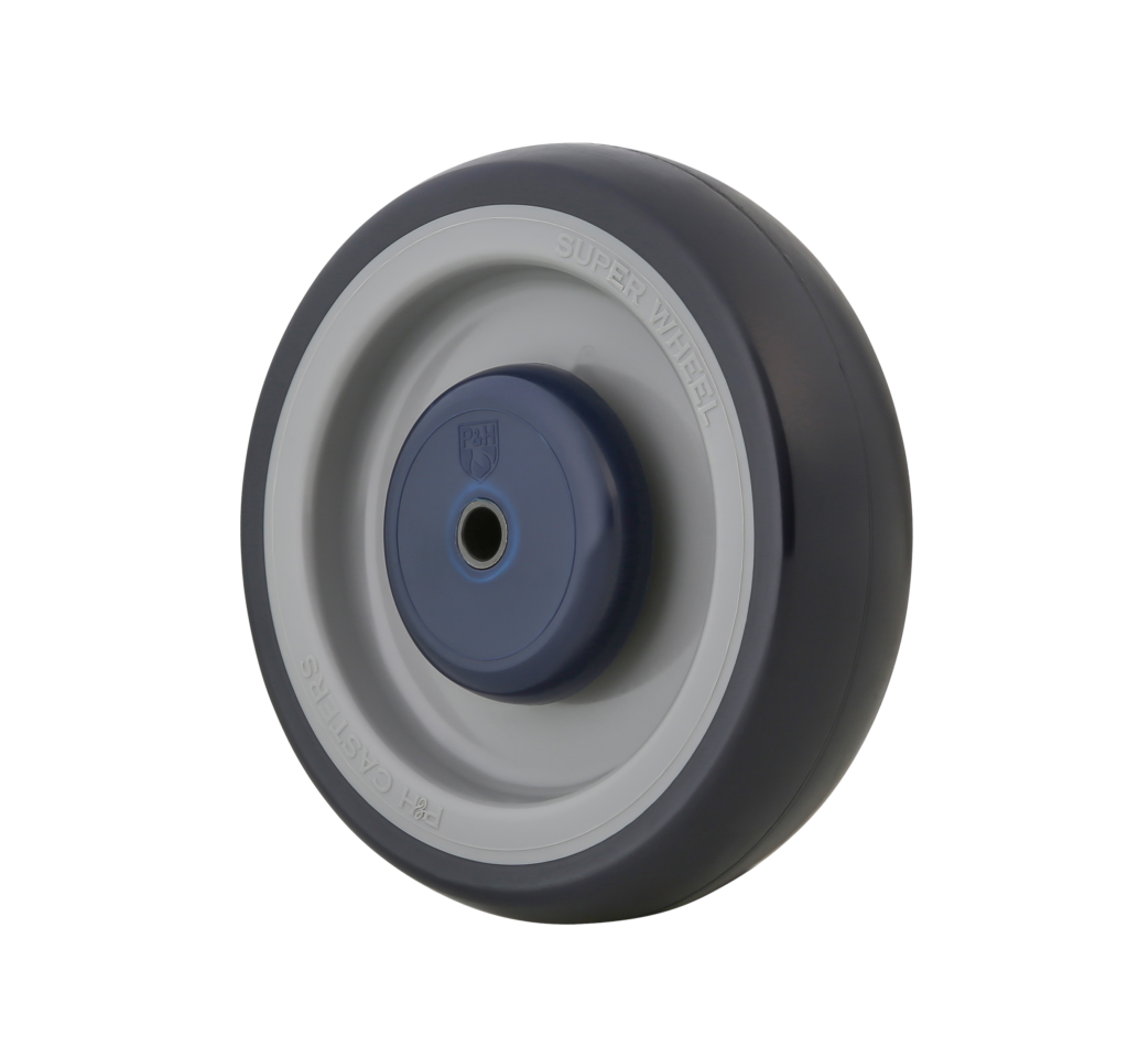 5” P&H RUBBER SUPER WHEEL - The Peggs Company