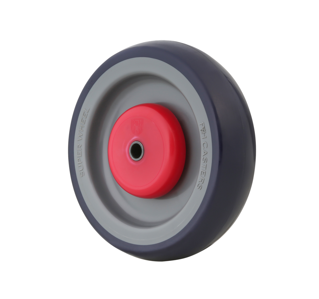 5” P&H RUBBER SUPER FRICTION WHEEL - The Peggs Company