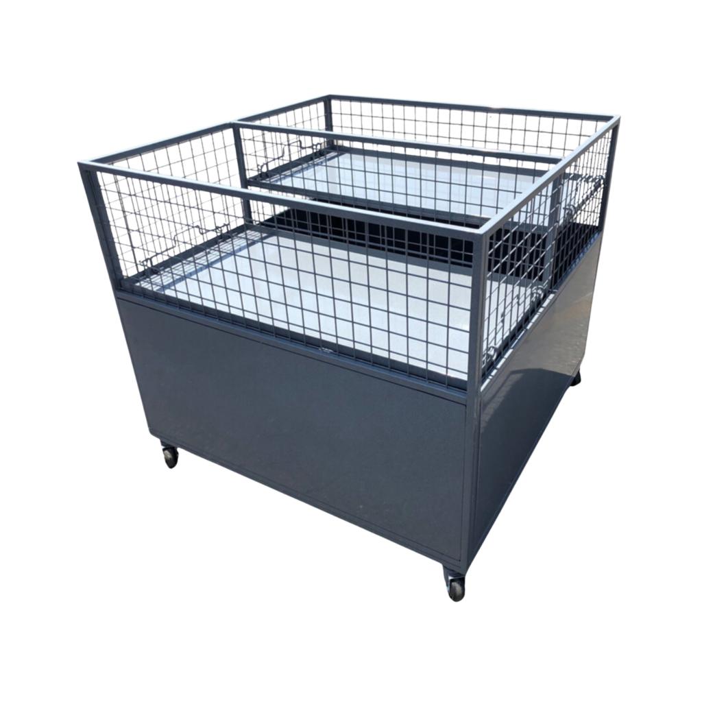 ADJUSTABLE WIRE DUMP BIN - The Peggs Company