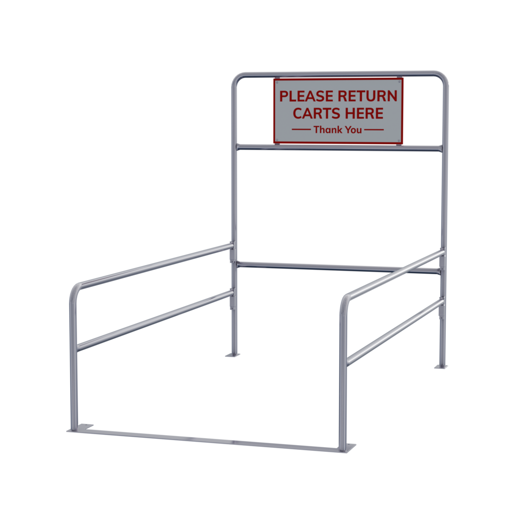 2 LANE 9' CART CORRAL - The Peggs Company