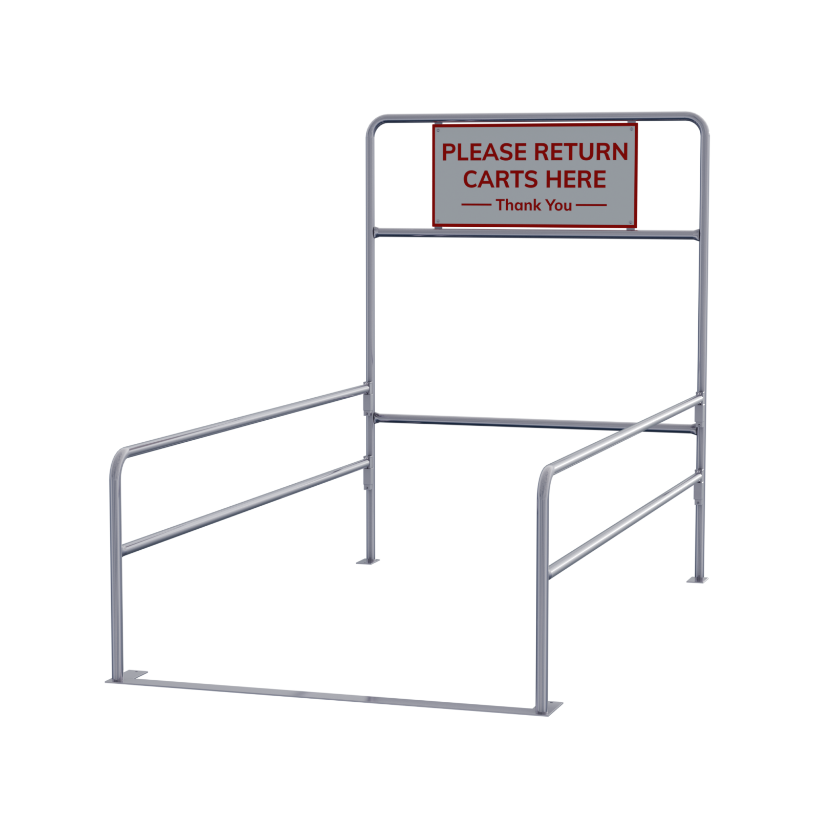 2 LANE 9' CART CORRAL - The Peggs Company