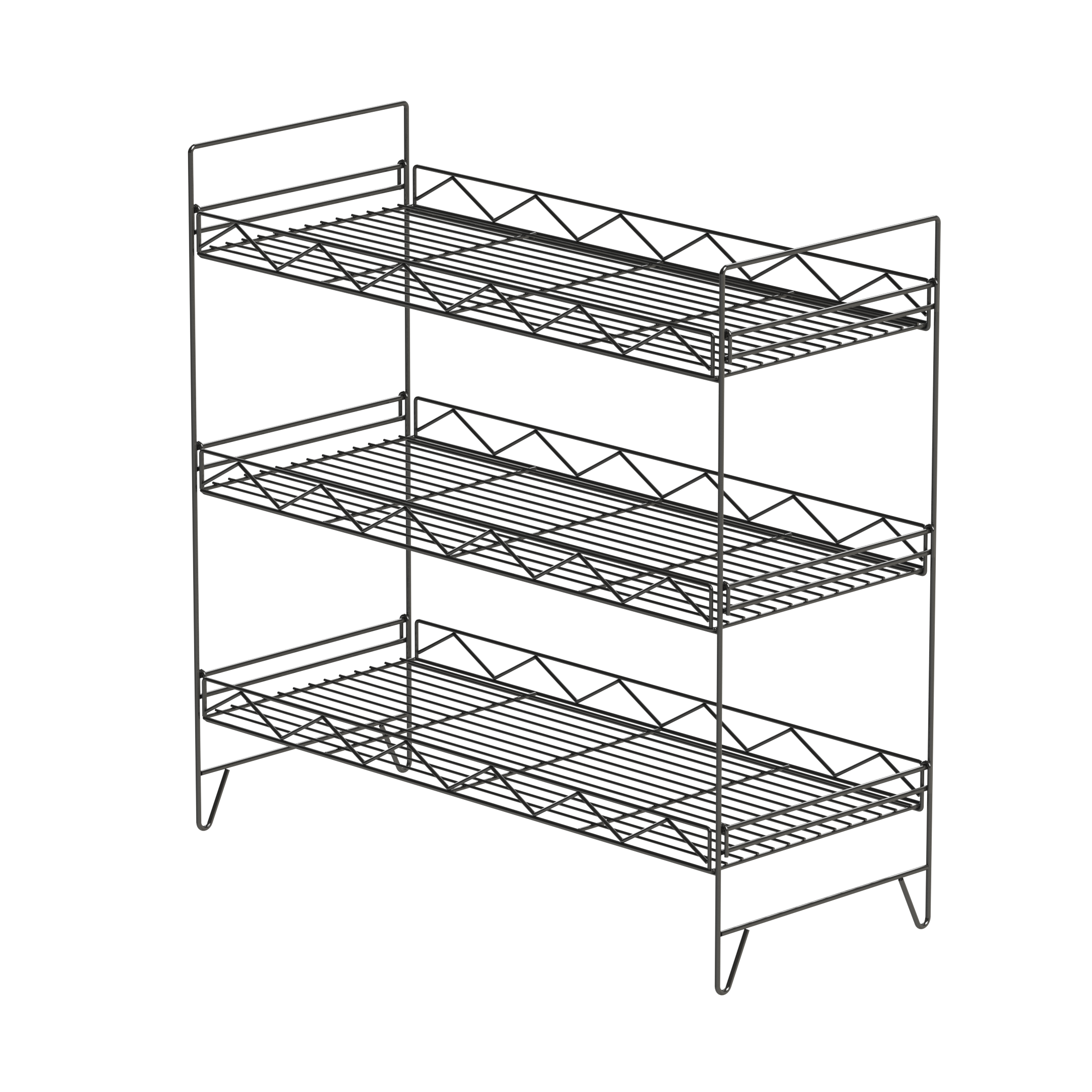 3-TIER WIRE DISPLAY RACK - The Peggs Company